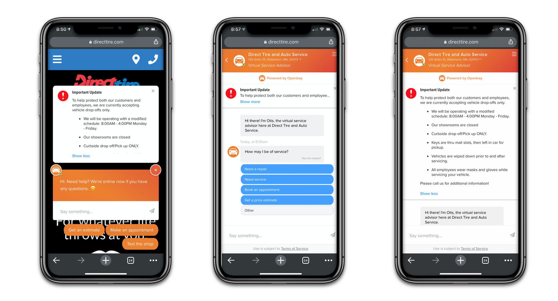 Openbay Otis Product Update: Customer Facing, Real-Time Information ...